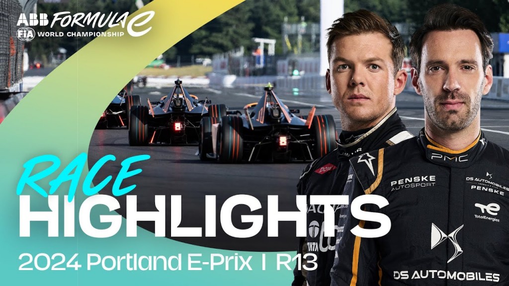 フォーミュラE 2024 ROUND13 ポートランド E-PRIX 決勝ハイライト | フォーミュラE の総合情報サイト EVracing.jp | Formula E